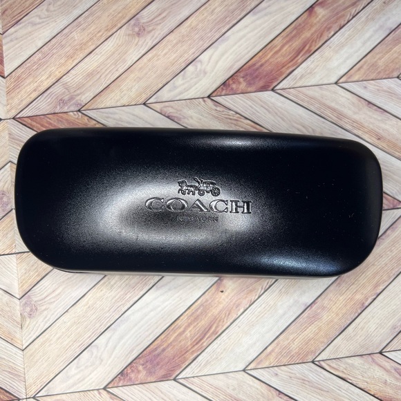 Coach | Accessories | Coach Black Eyeglass Hard Clam Shell Case | Poshmark